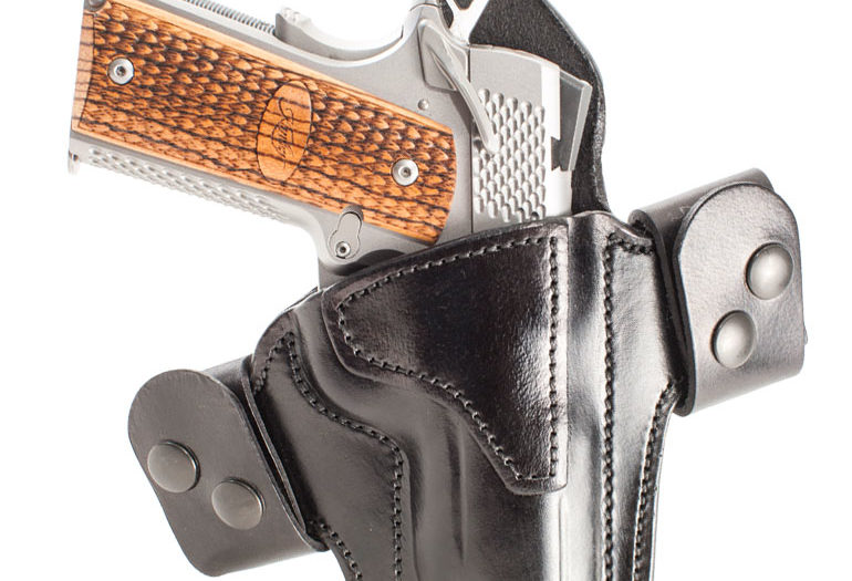 Deluxe Full-Size Quick-Snap Holster (A-5) - MTR Custom Leather