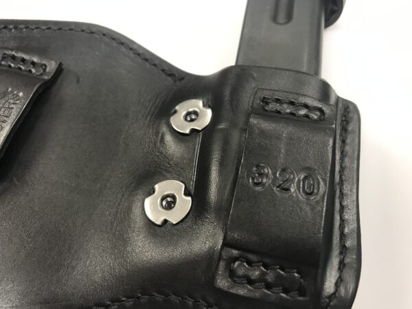 Handcuff/Magazine Combo Carrier (D-2) - MTR Custom Leather