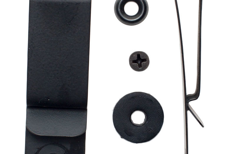 Holster Clip & Hardware Set (4 piece set) (H-3) - MTR Custom Leather