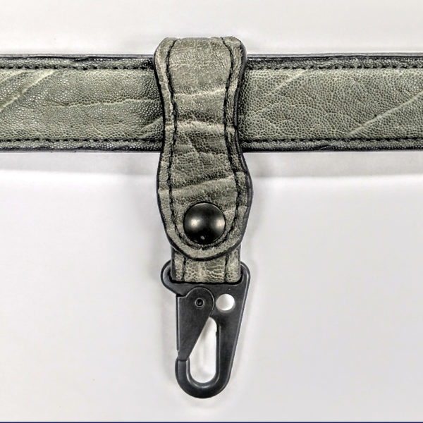 Exotic Leather Hand Made Keychains with AR-15 Sling Hook — MTR Custom ...