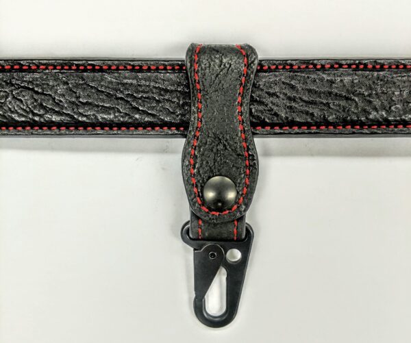 Exotic Leather Hand Made Keychains with AR-15 Sling Hook - MTR Custom ...