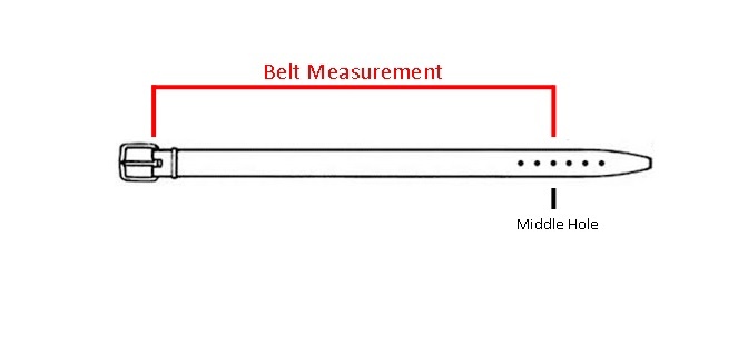 How to measure for a Gun Belt?-MTR Custom Leather - MTR Custom Leather
