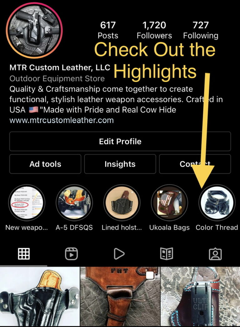 MTR Custom Leather is on Instagram — MTR Custom Leather