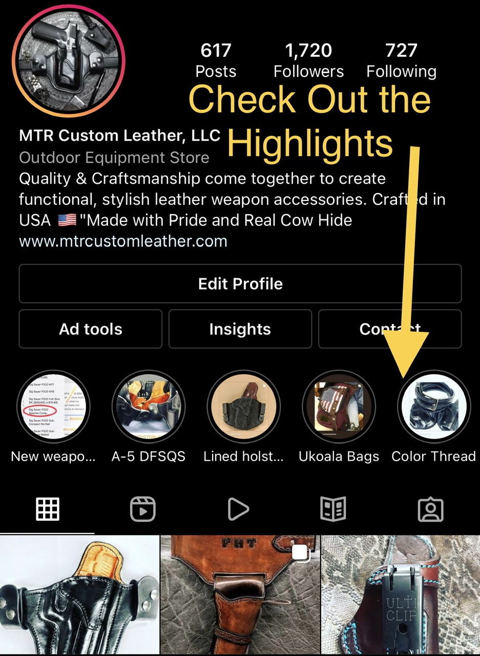 MTR Custom Leather is on Instagram - MTR Custom Leather