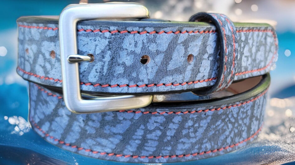 Giraffe Gun Belts (GB-16) - MTR Custom Leather