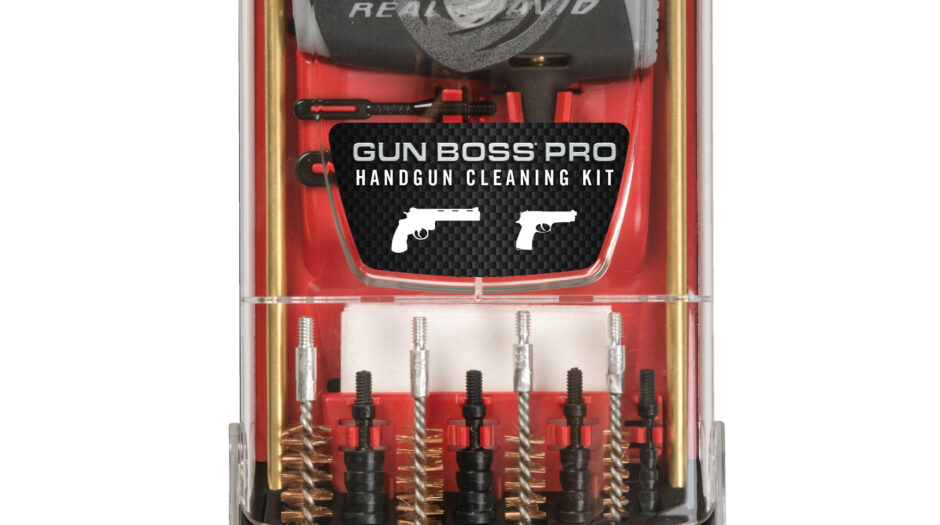 Real Avid, Gun Boss Pro, Handgun Cleaning Kit - MTR Custom Leather